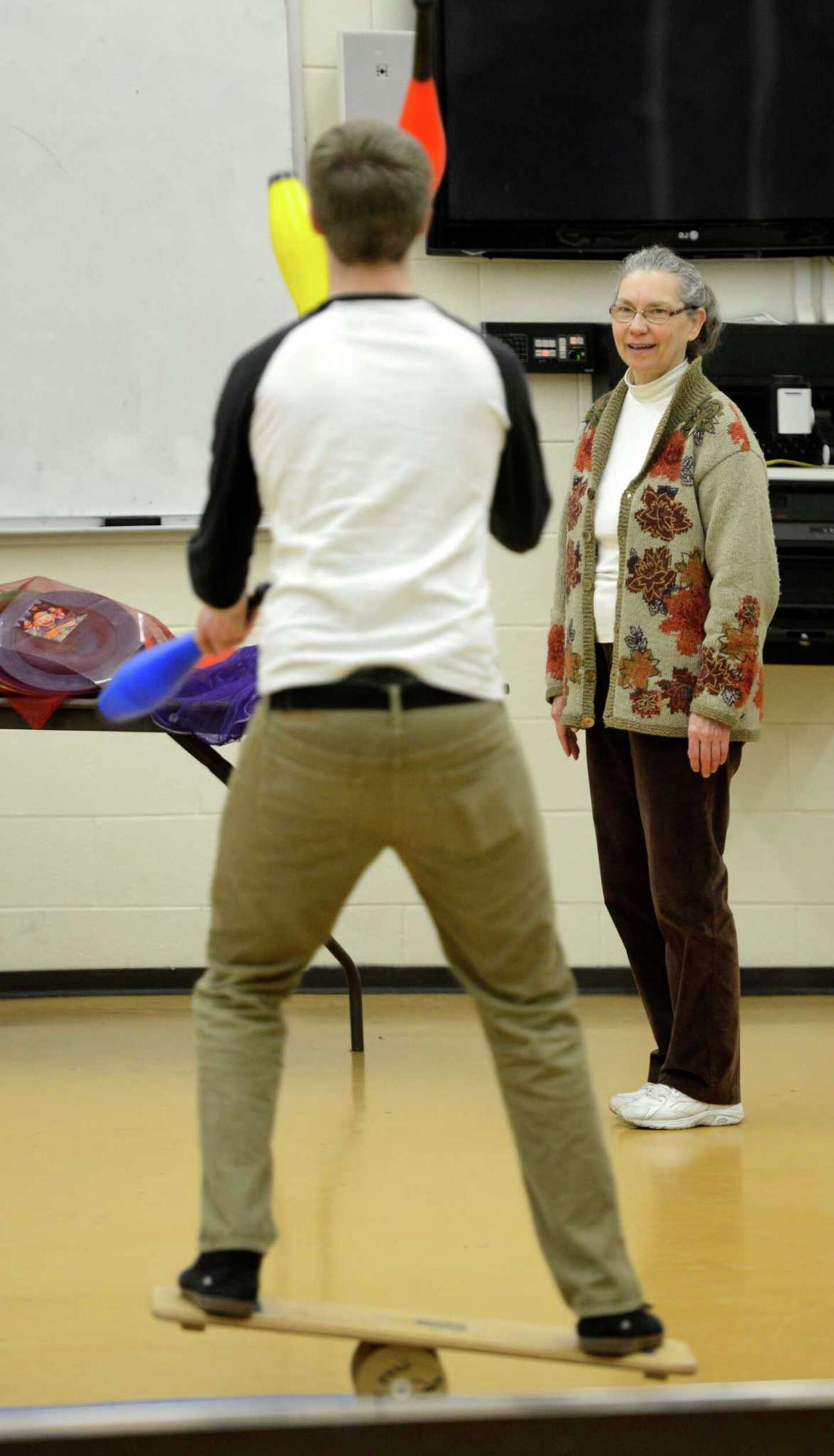 Photos: Where class clowns really fit in