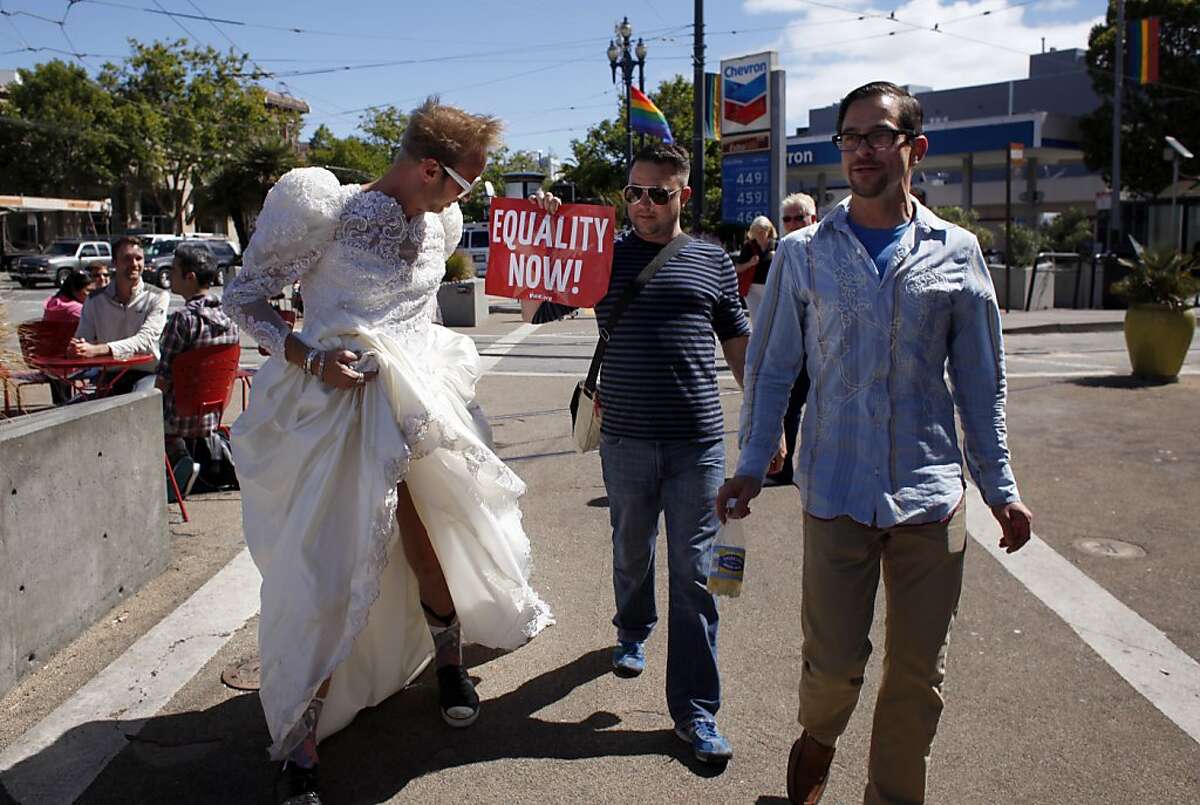 Celebrations in SF after historic rulings