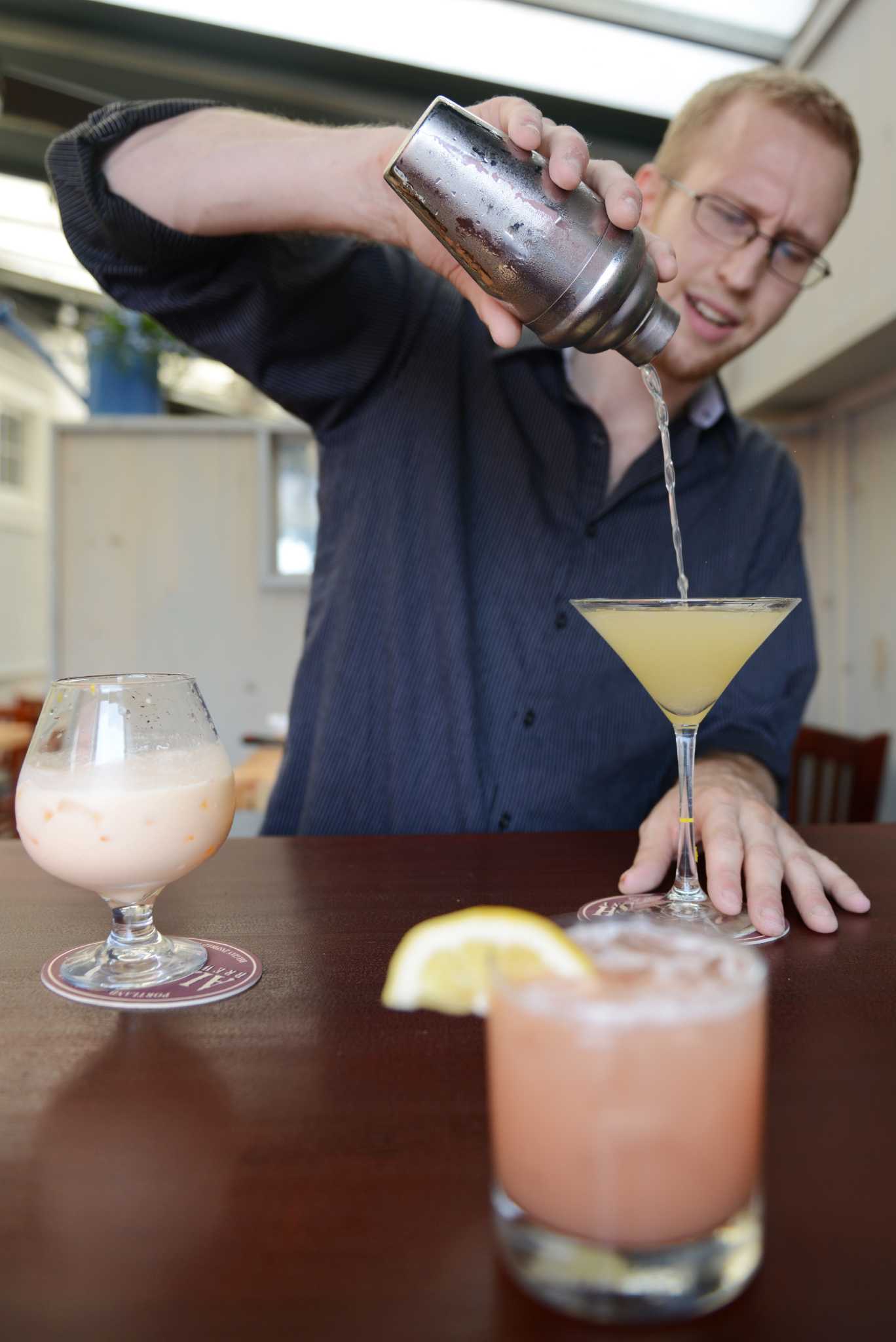 Young mixologist knows his stuff