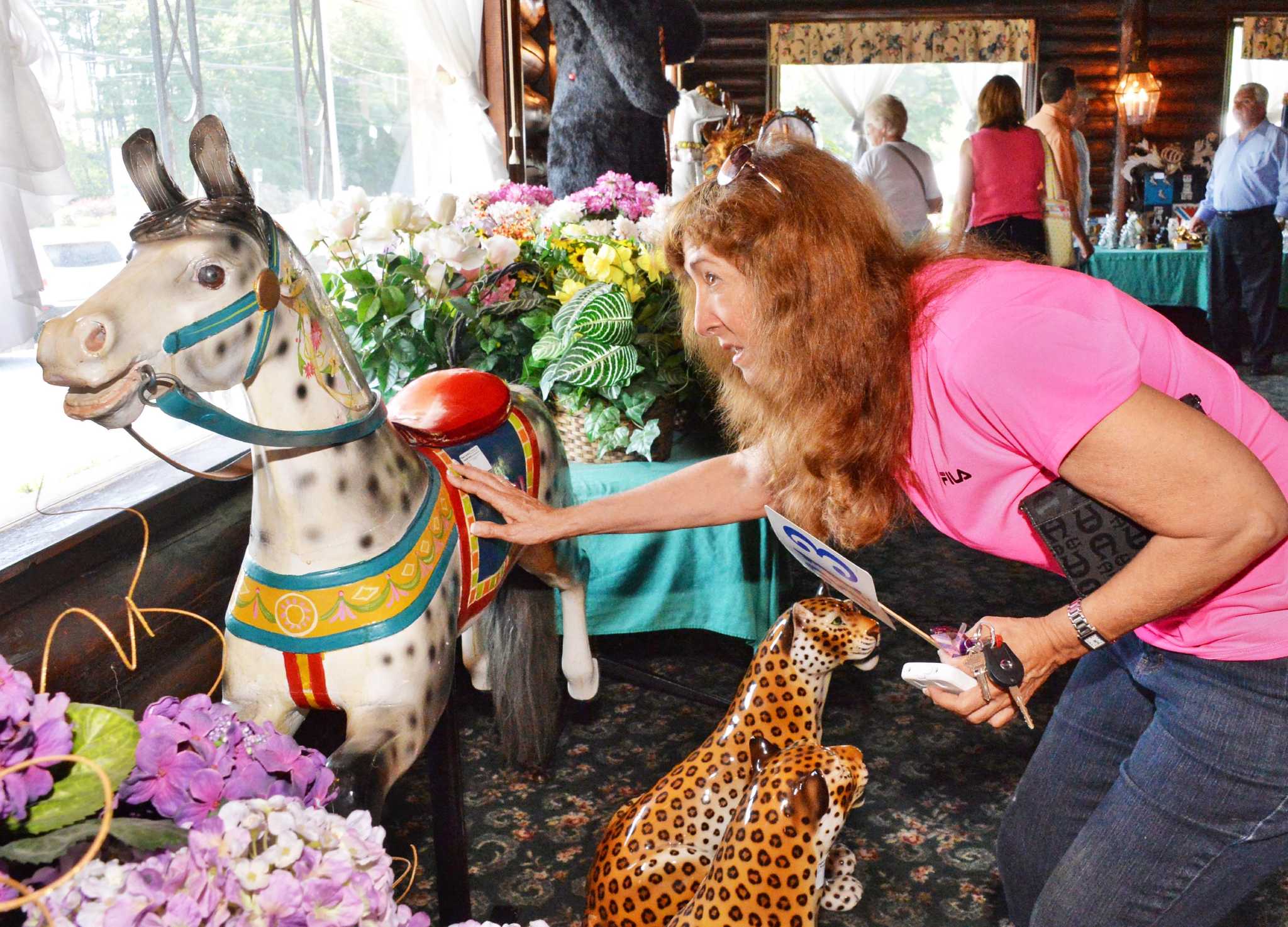 Going, going, items from the Montcalm, are gone