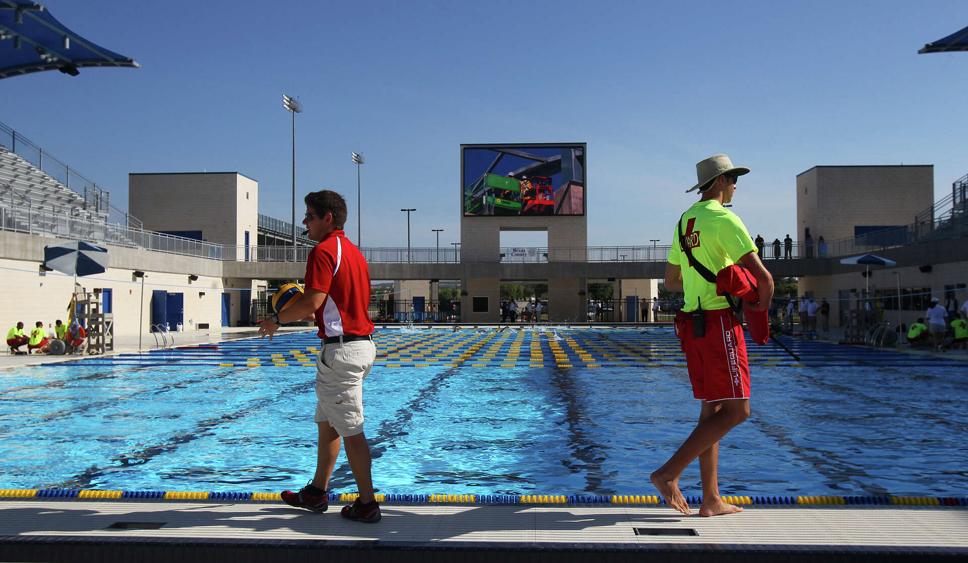 NISD, Bexar County open aquatic center