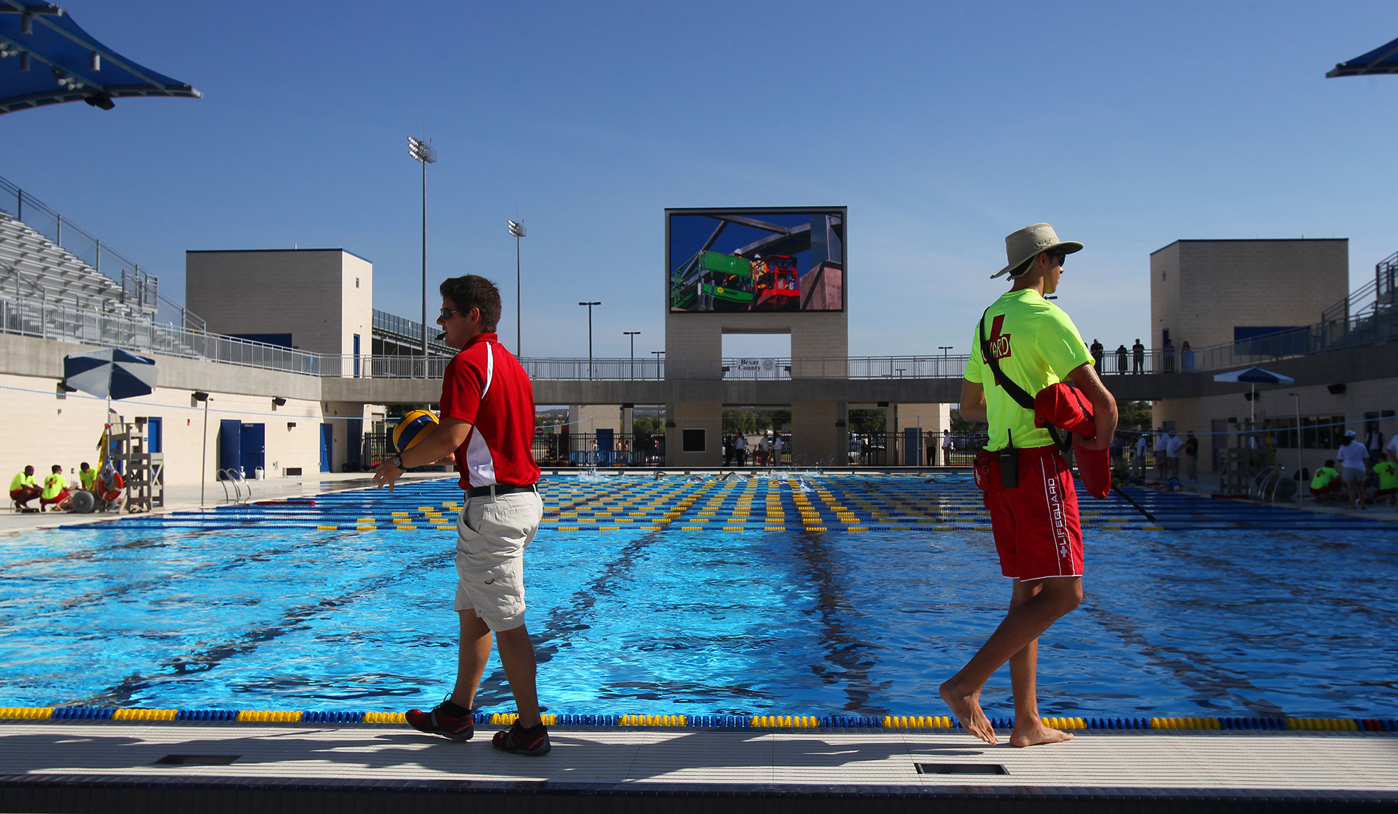NISD, Bexar County open aquatic center