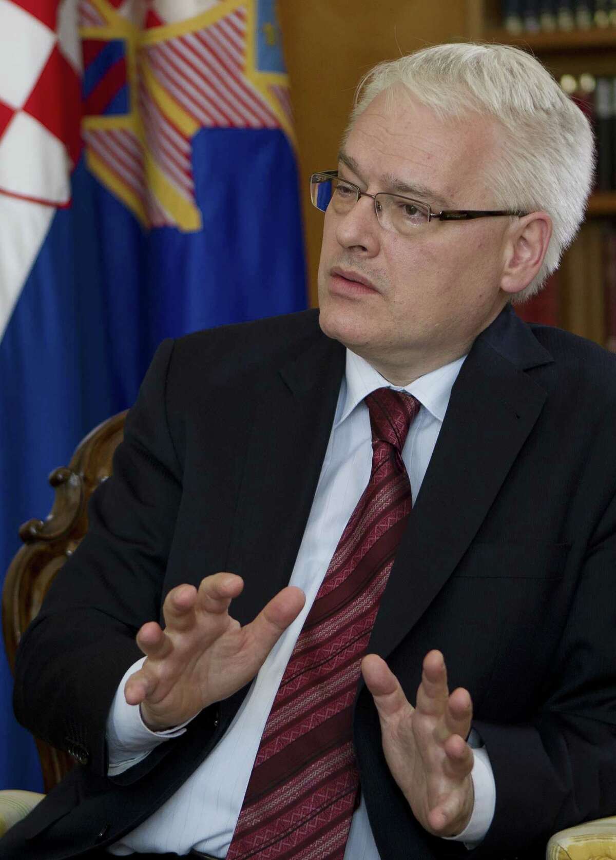 Croatia's president: No doubts on joining EU