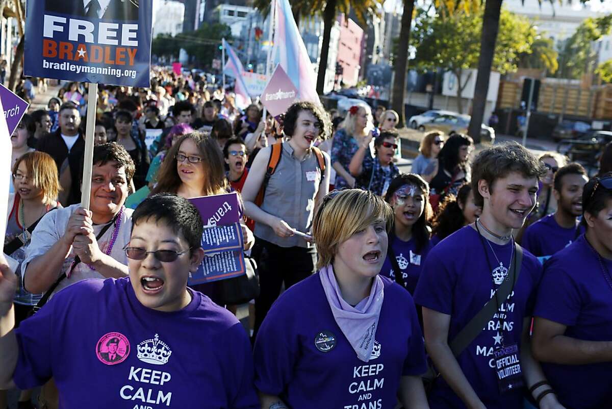 Trans March kicks off Pride festivities