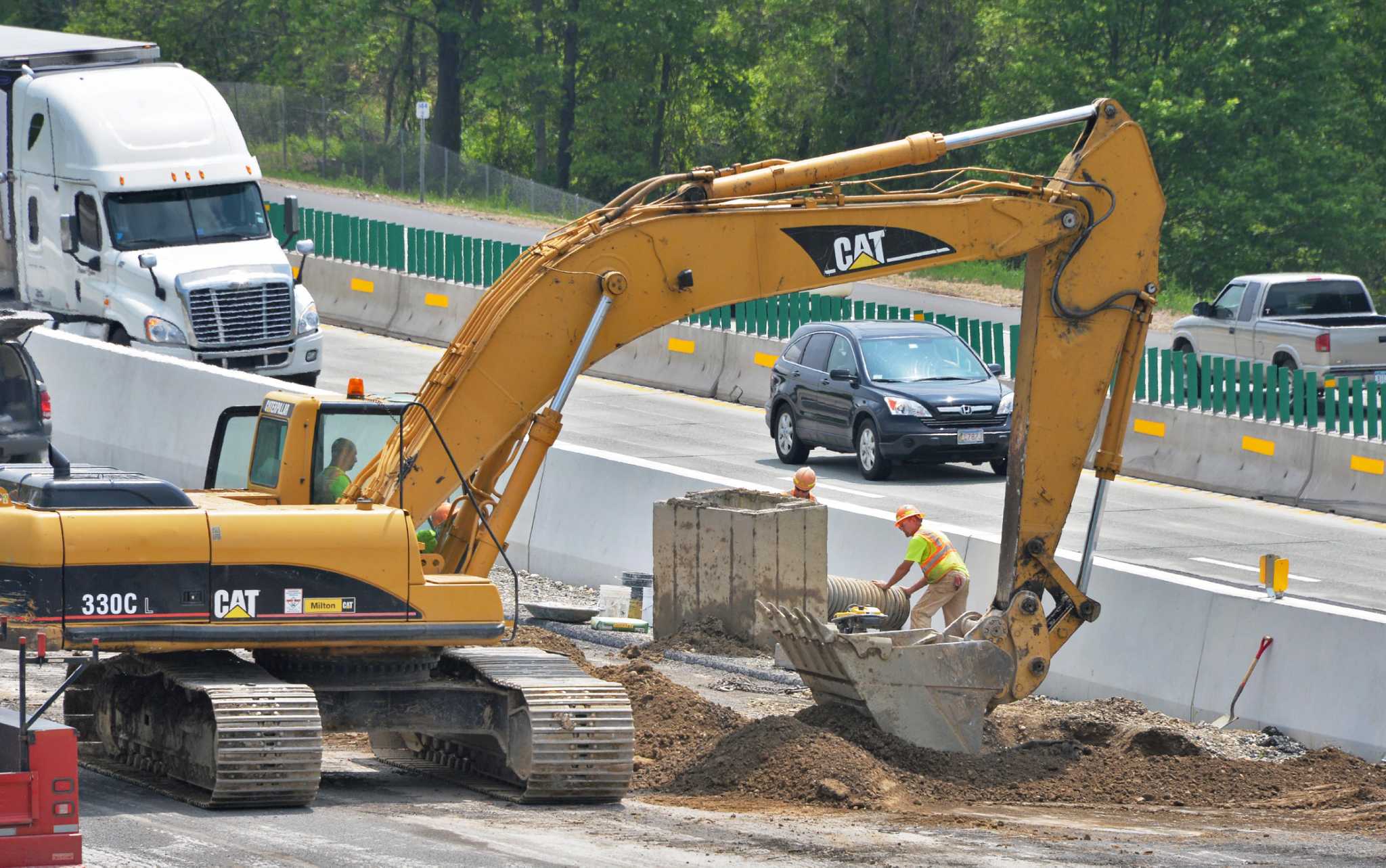 Thruway work halted during holiday