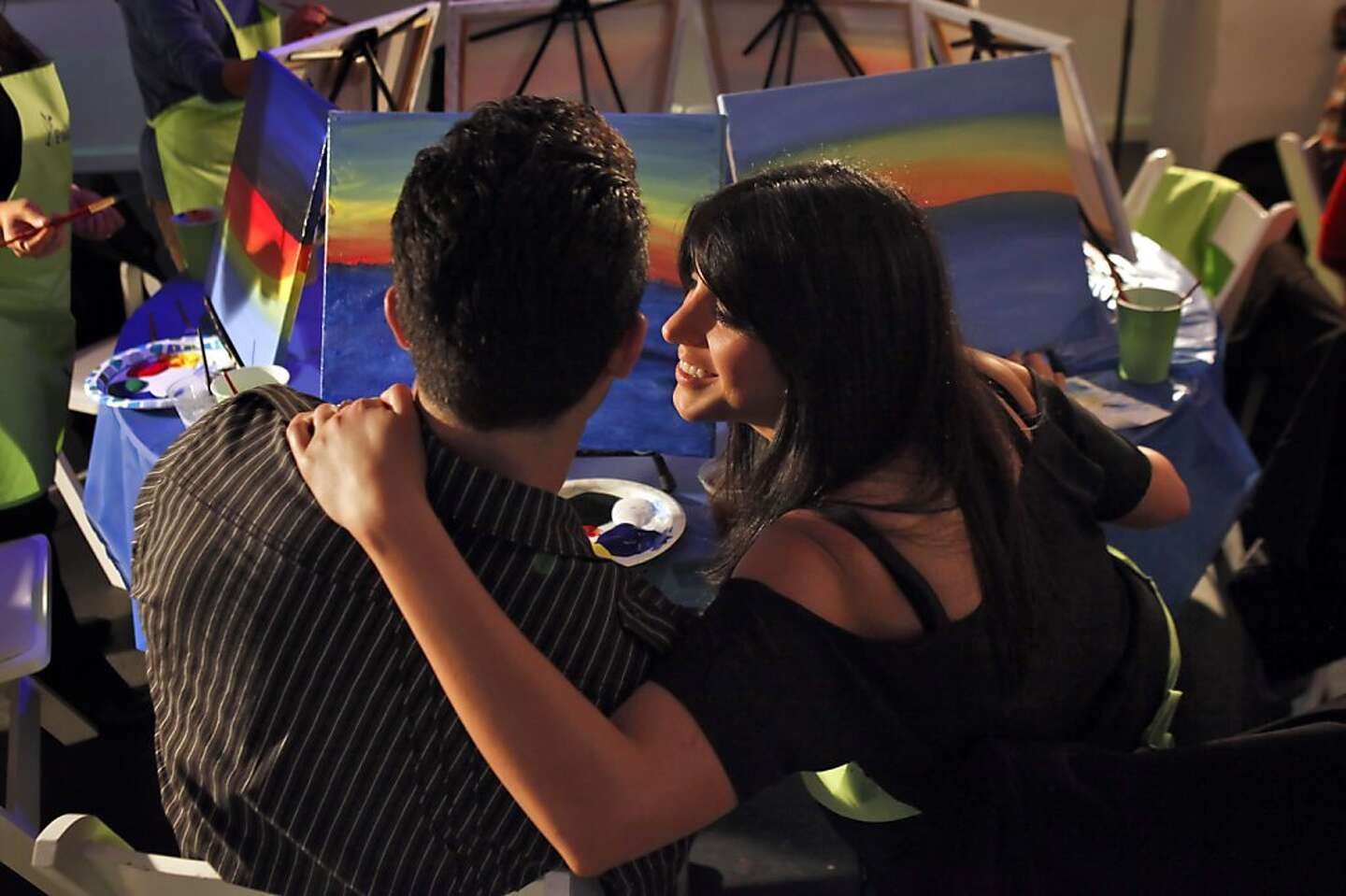 The art of partying - booze, paint, schmooze