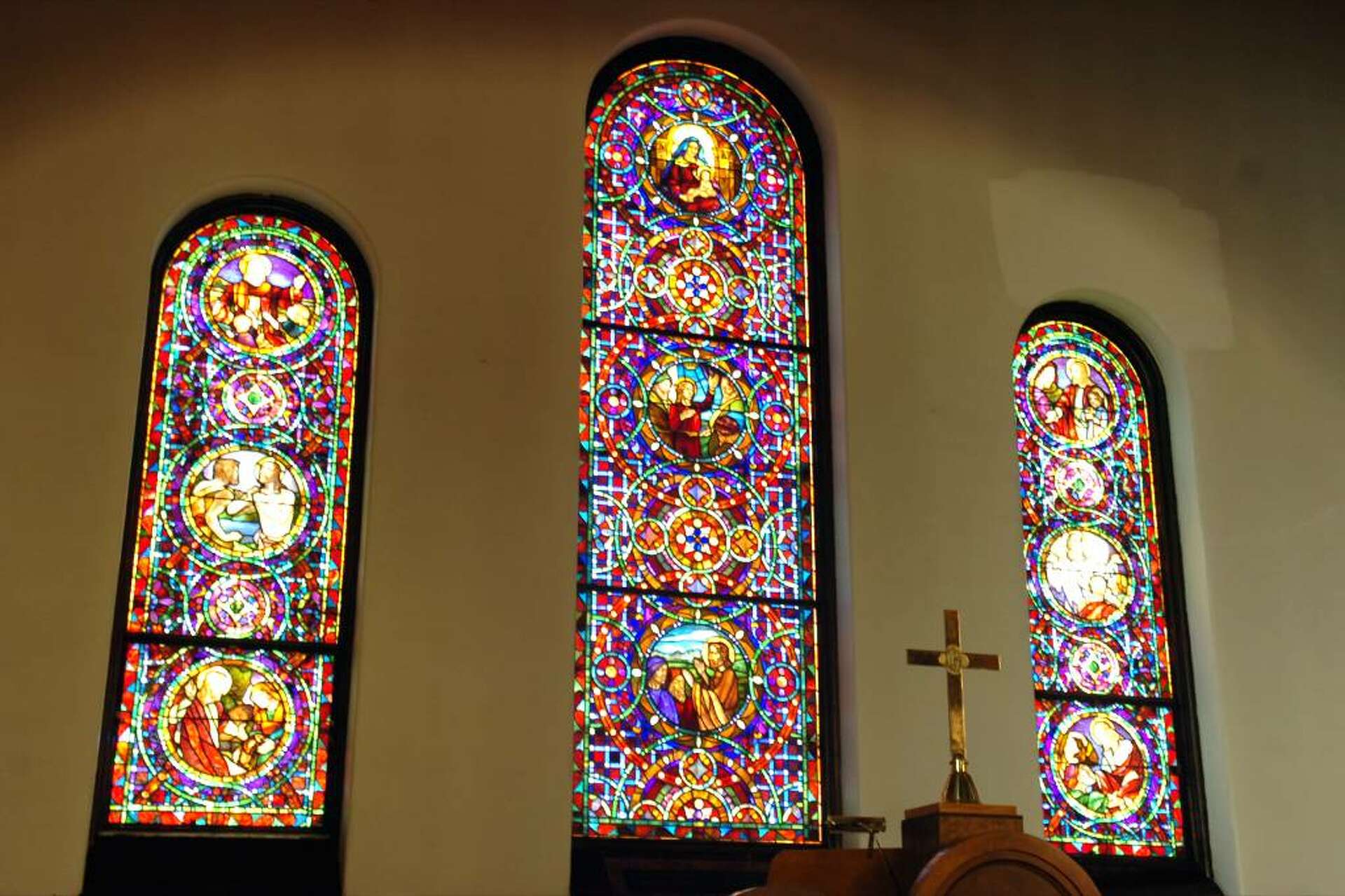 Fairfield church graced by Tiffany's trinity