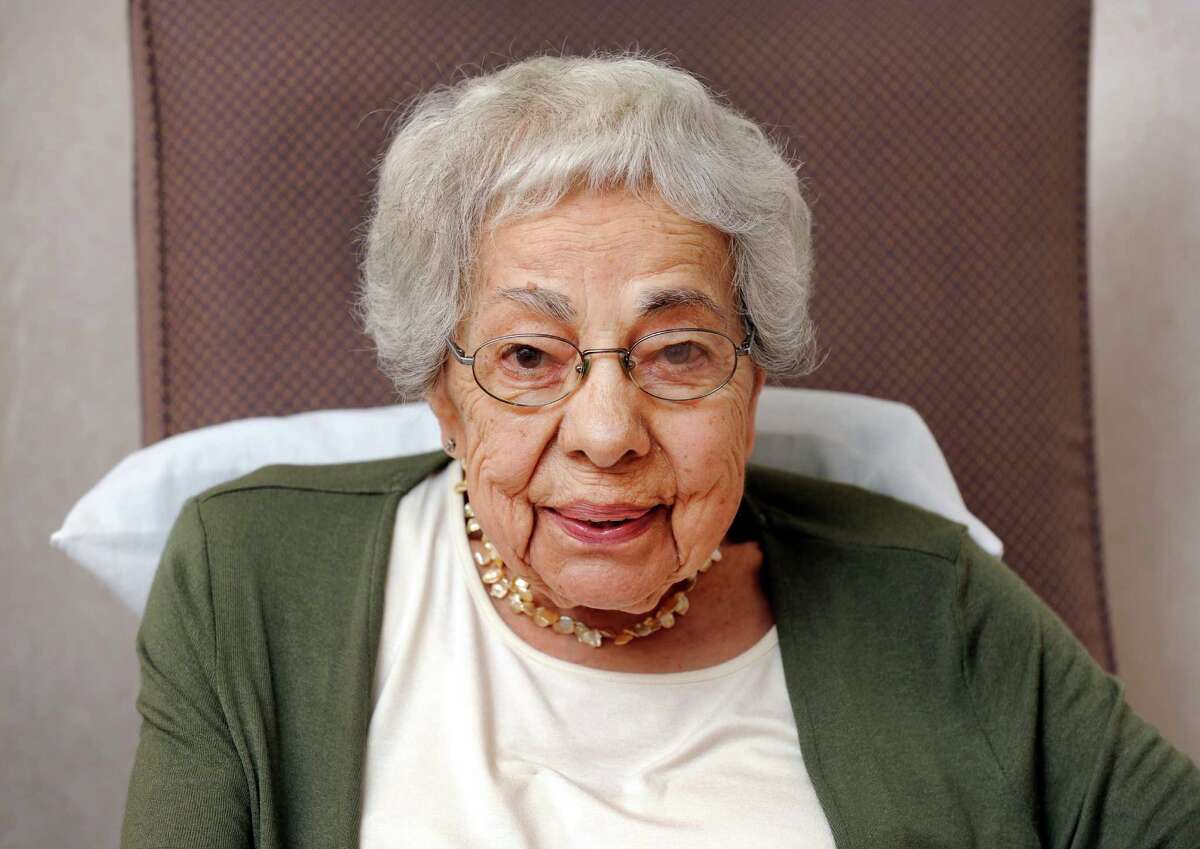 Filosa at home in her nursing home