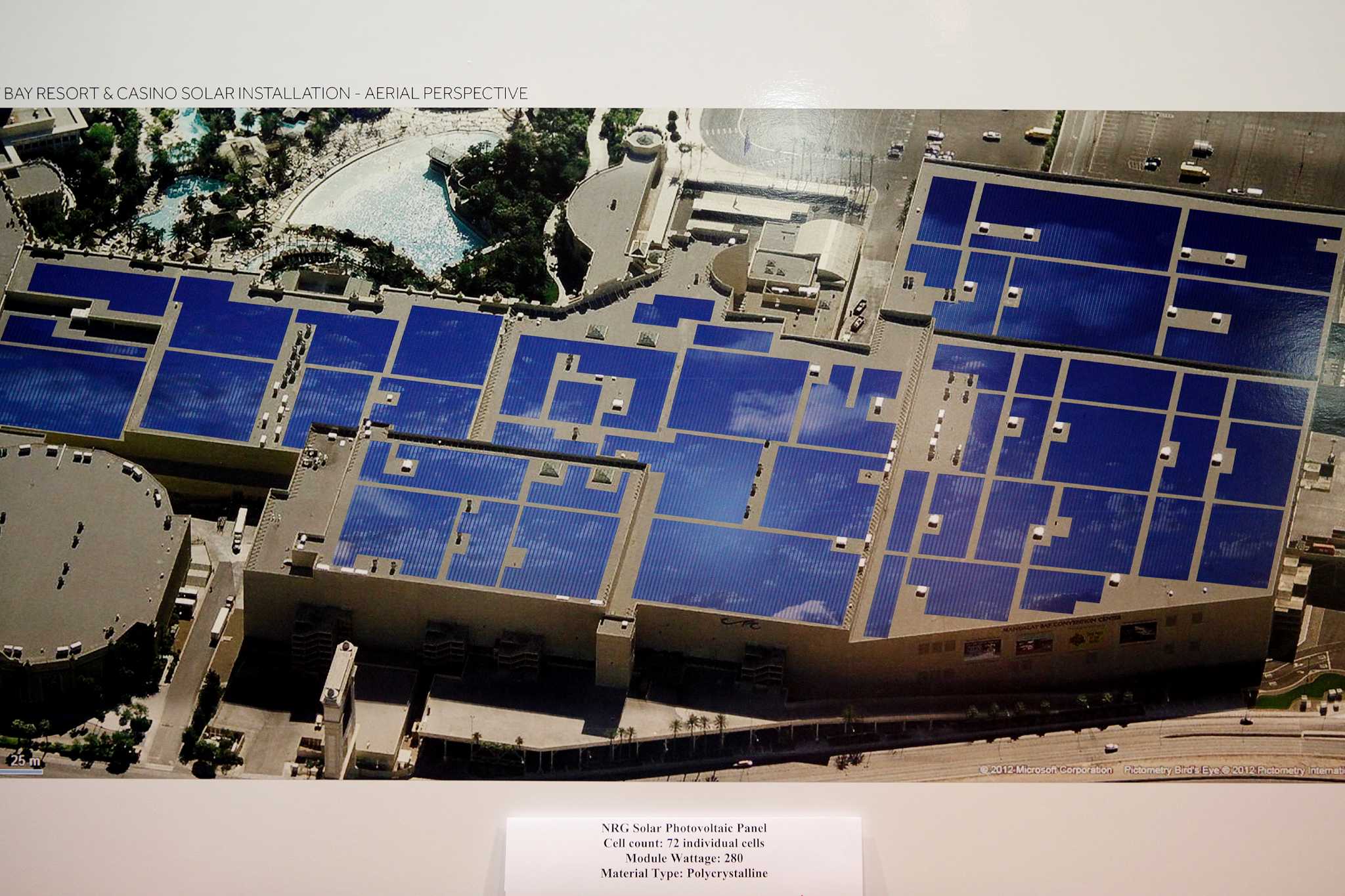 Solar array to cover big Las Vegas hotel