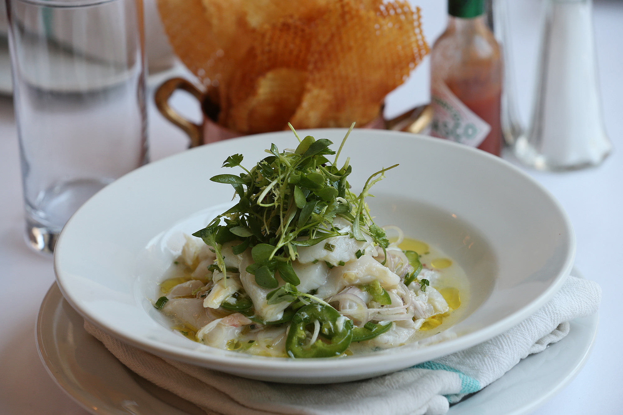 Chef's Secrets: Lime juice-marinated ceviche is a hit
