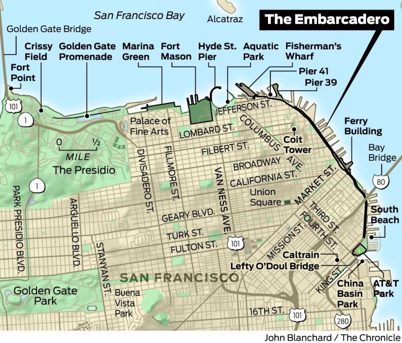Sunday Drive: SF's Embarcadero