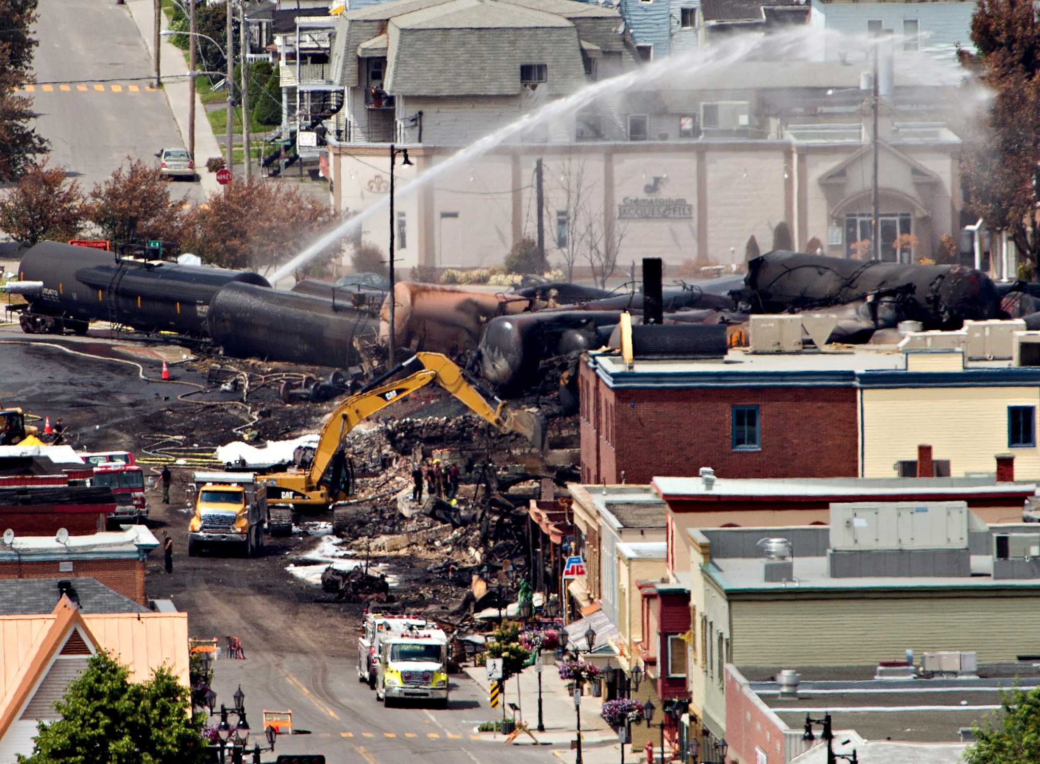 Rail disaster underscores risks in oil transportation