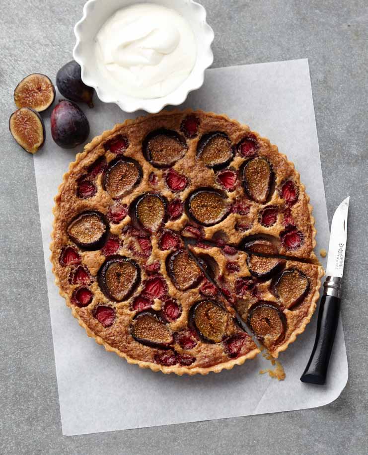 Recipe: Strawberry and Fresh Fig Tart