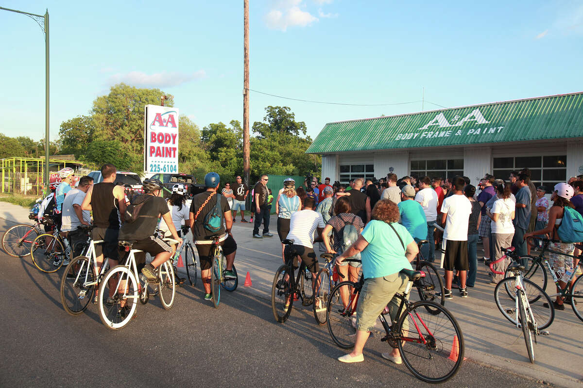 Vigil honors man killed while bicycling