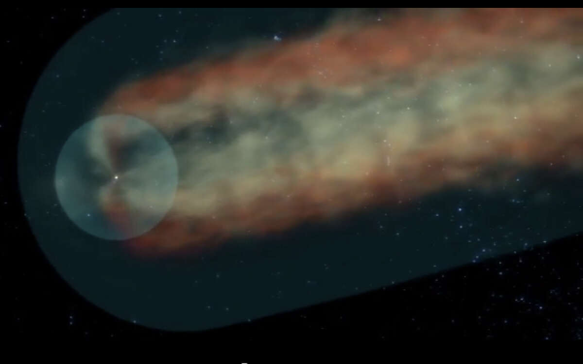 NASA captures first images of our solar system's tail