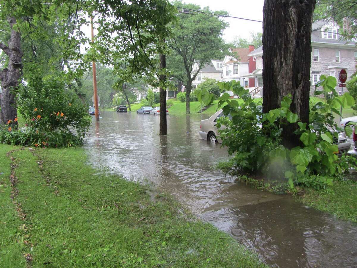 Flooding hits parts of Albany and Saratoga counties