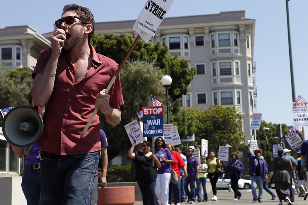 BART union's demands include firing negotiator