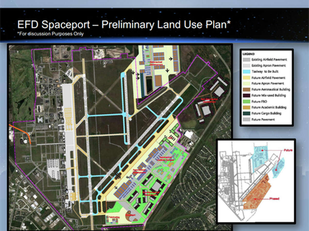 Houston Airport System plan calls for building spaceport at Ellington Field