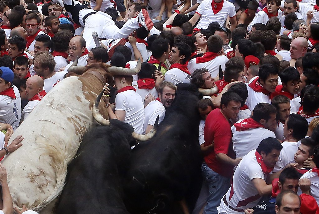 Ohio man, 35, gored at bull run in Pamplona, Spain