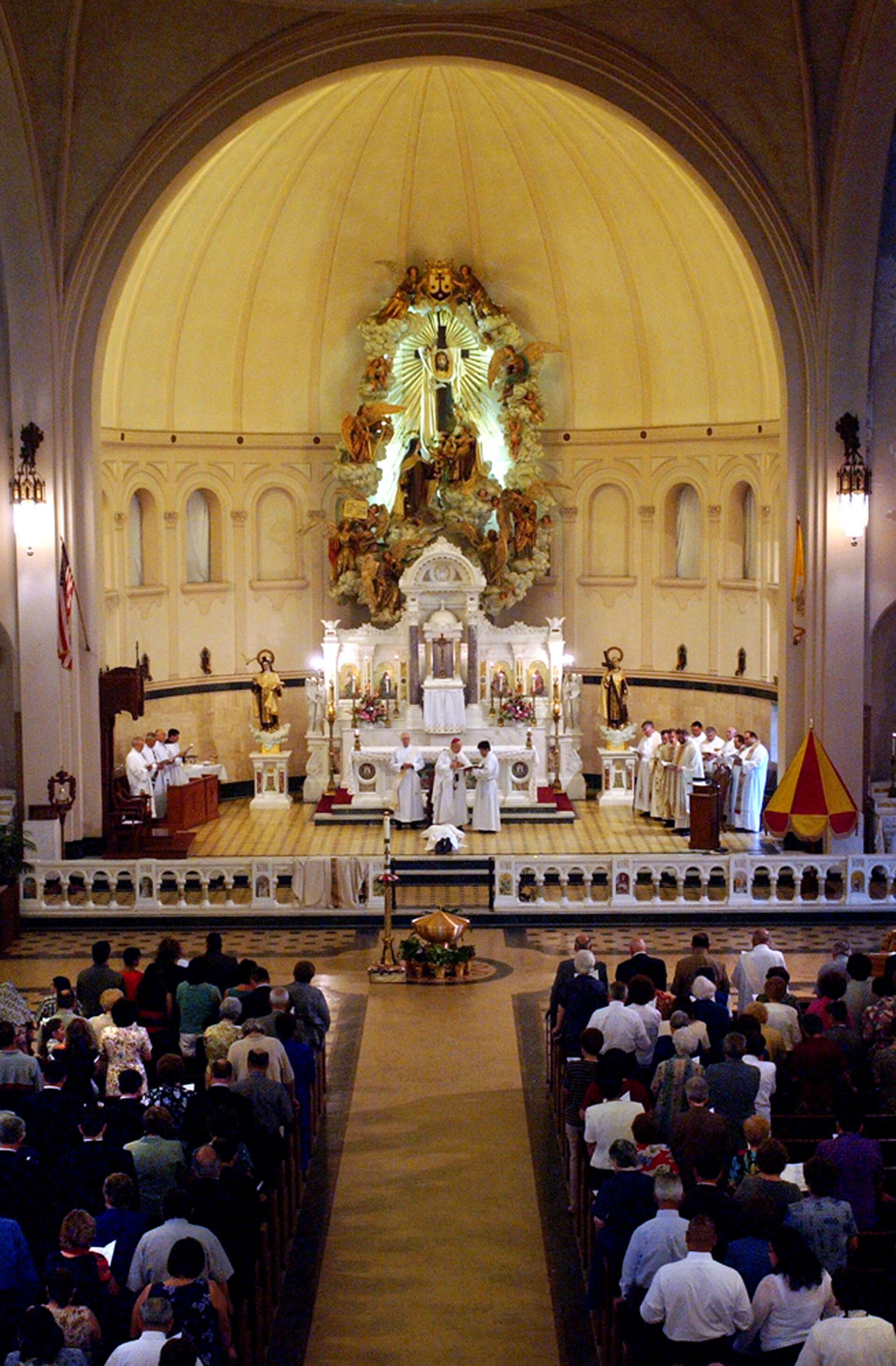 Cityscape: The Basilica of the National Shrine of the Little Flower