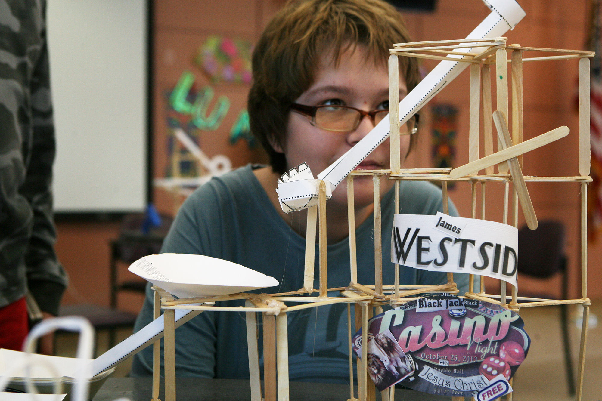 Gearing students up for a roller coaster in school