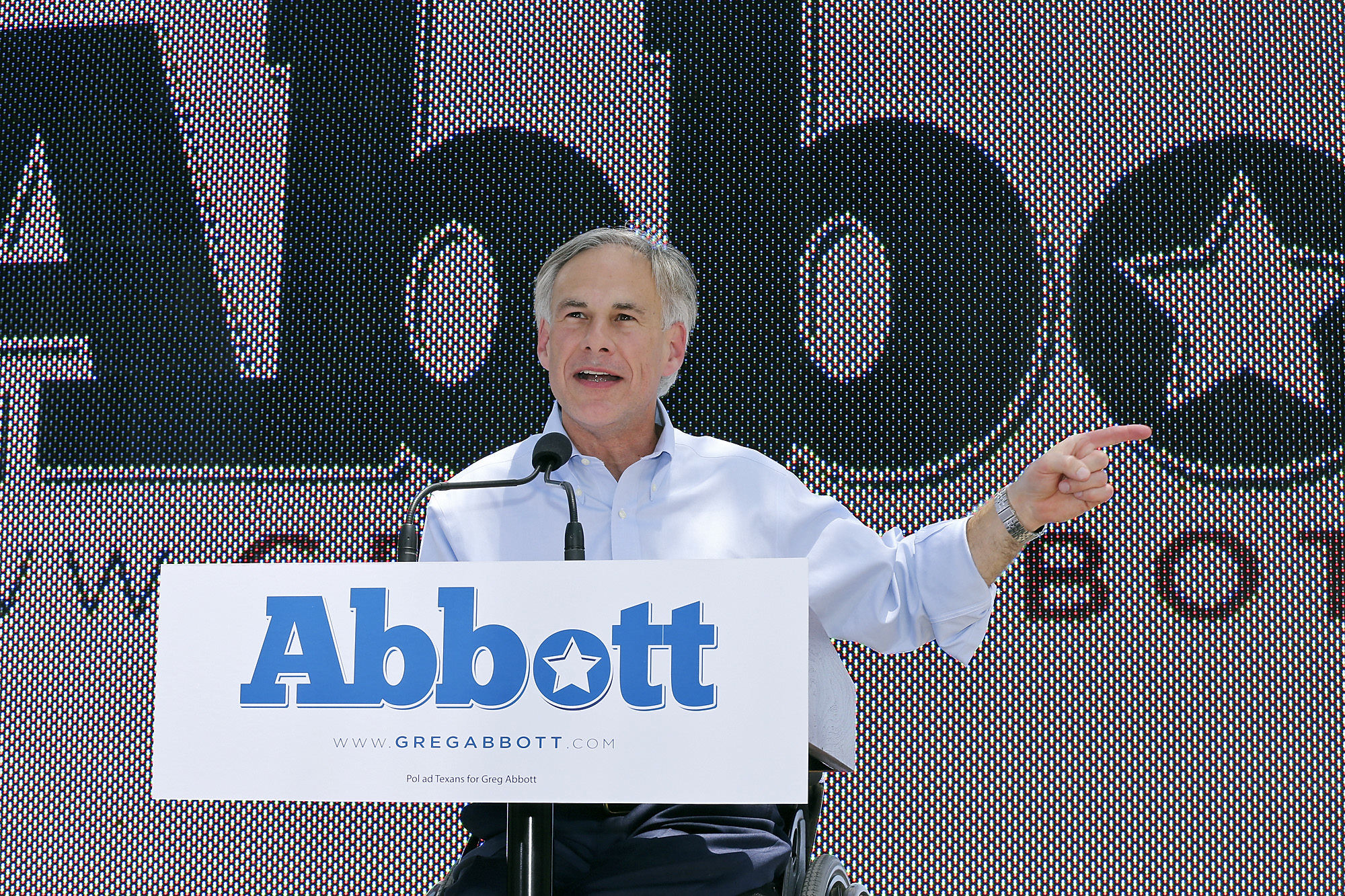 Abbott begins quest to succeed Perry