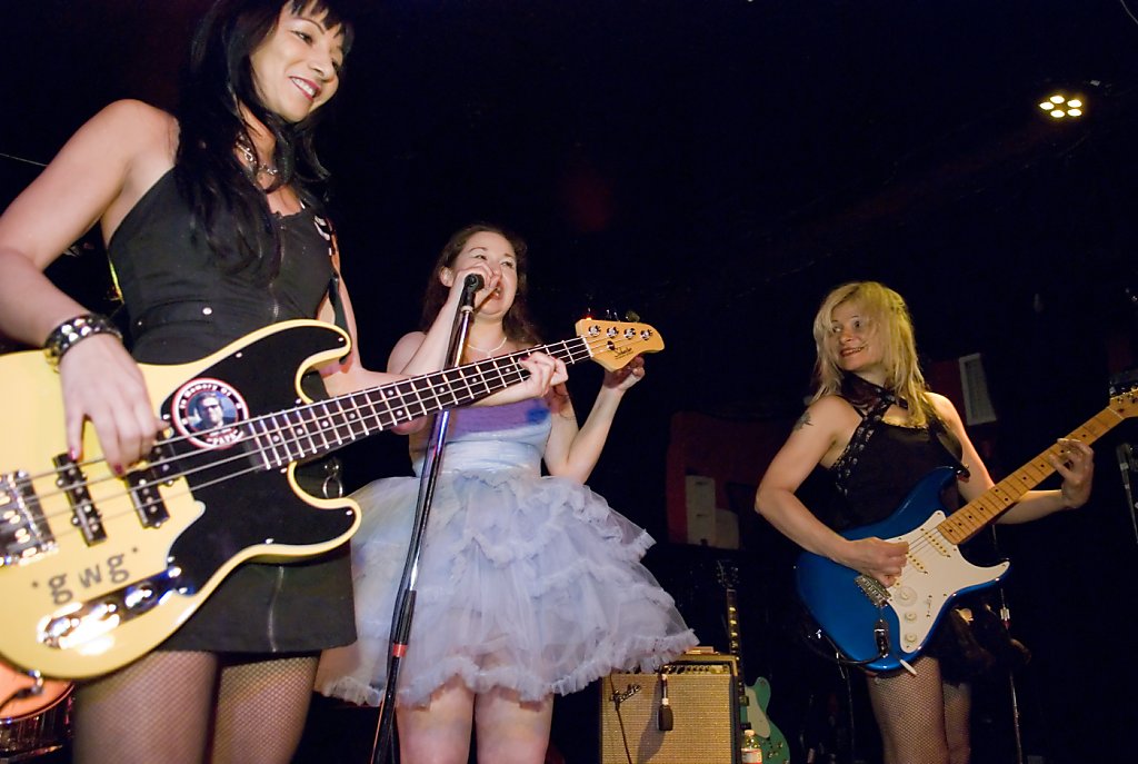 Girls With Guns fired up for Stork Club gig