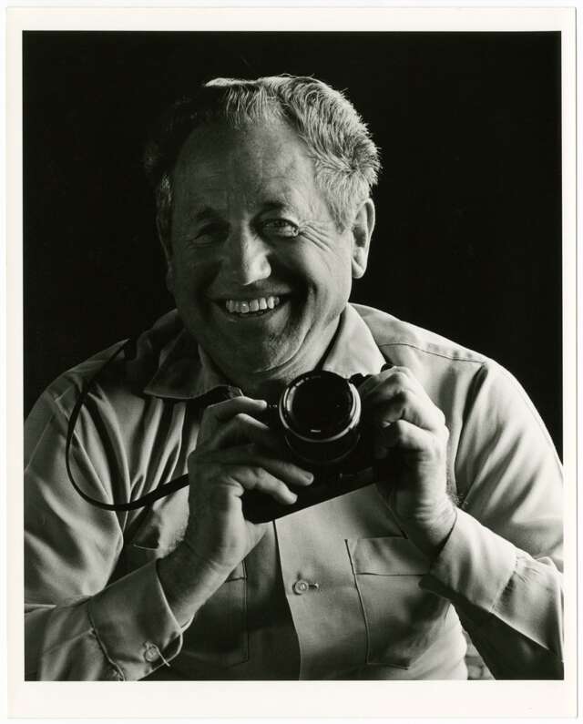 A bird's-eye view of the building the Bay Bridge