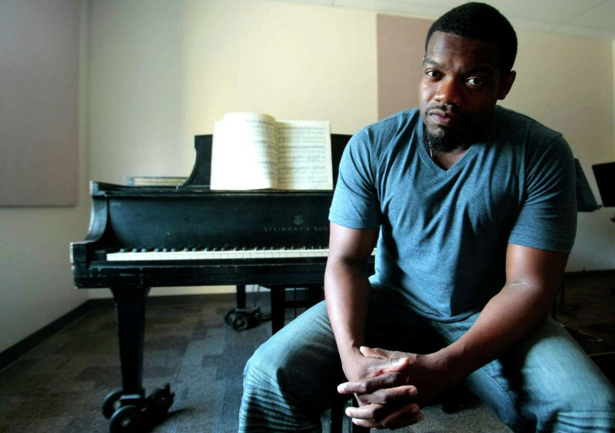 Travis Pratt hits the high notes as an opera singer