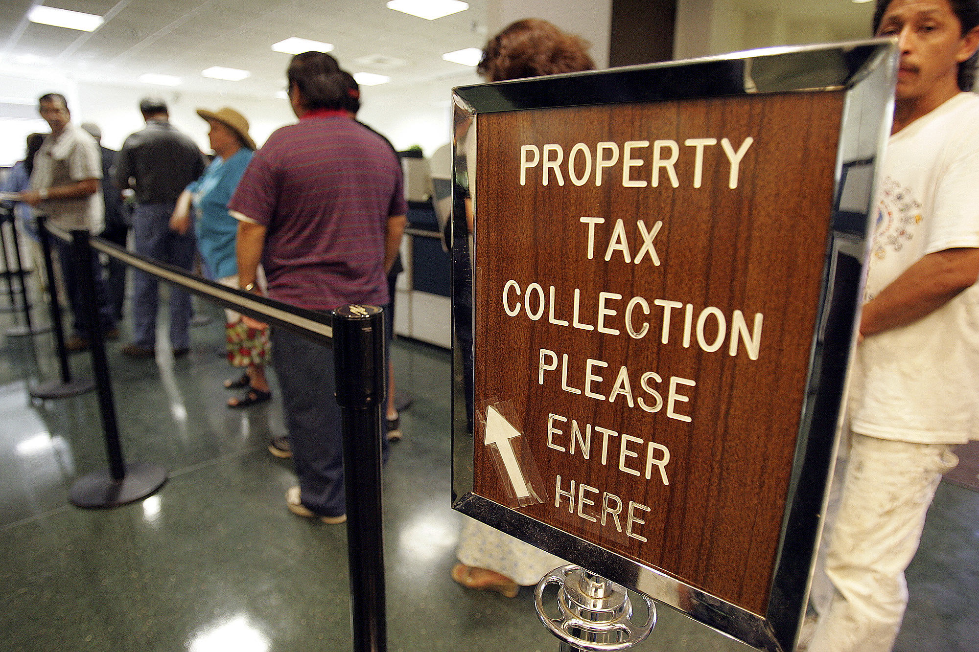 Record amount of property taxes collected