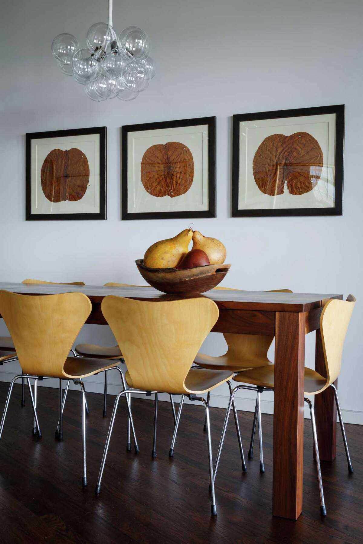 Art, modern furniture shine in a civil rights lawyer's Hermann Lofts abode
