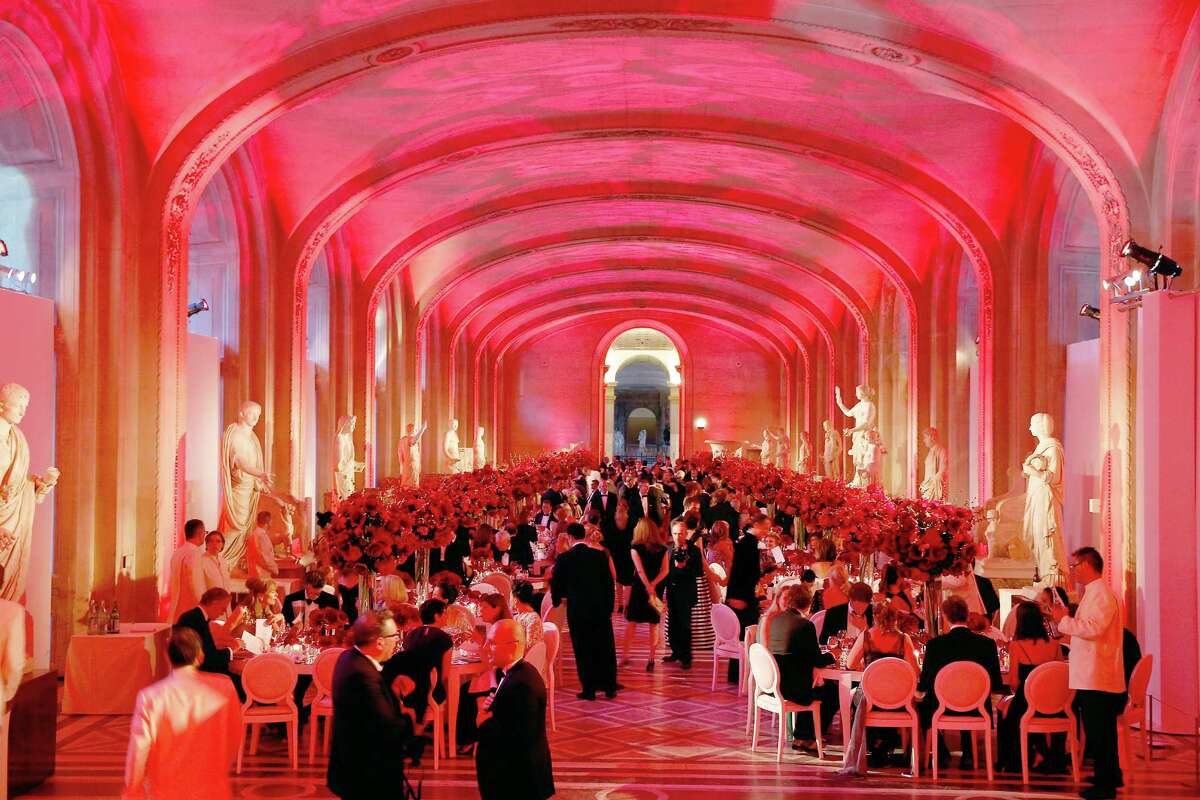 Houstonians in Paris: The best ball gowns at the Louvre
