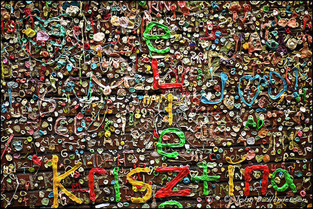 Cleaning up Seattle's gum wall