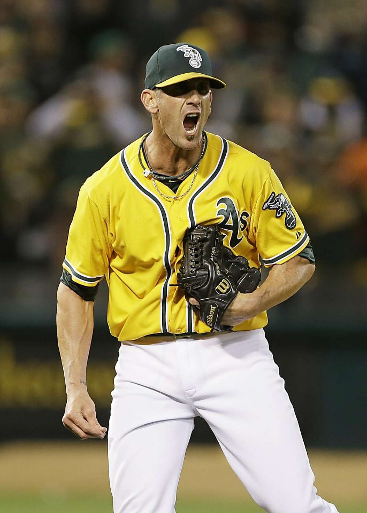 A's confidence carried over from 2012