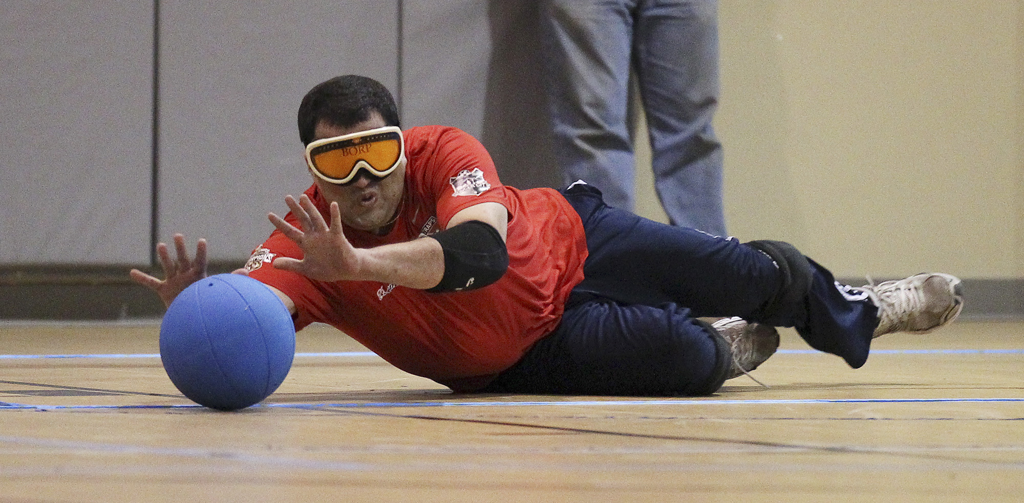 Goalball lets visually impaired compete