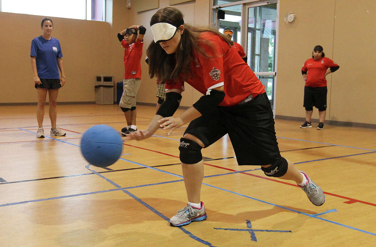 Goalball lets visually impaired compete