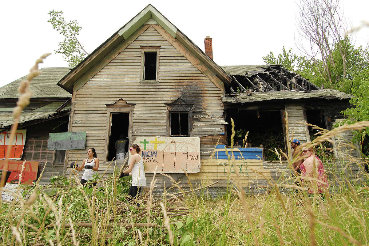 The abandoned buildings of Detroit