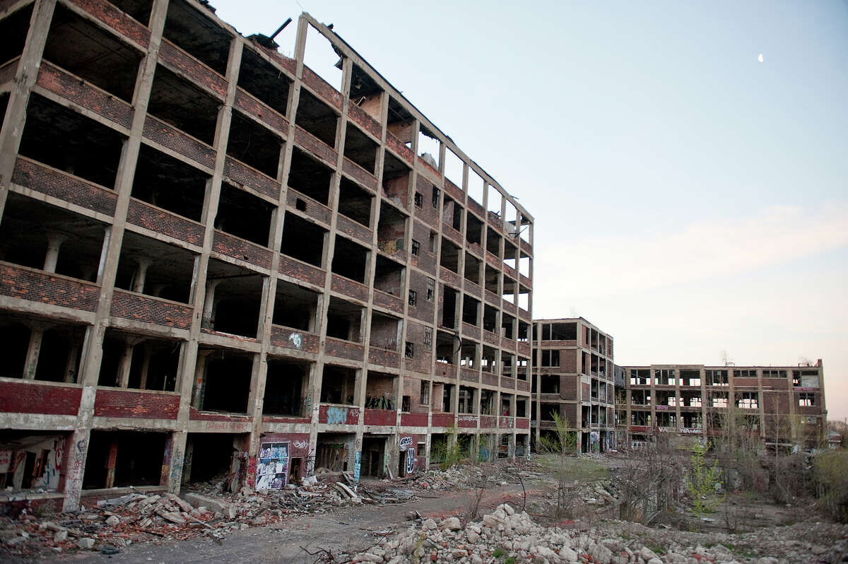The abandoned buildings of Detroit