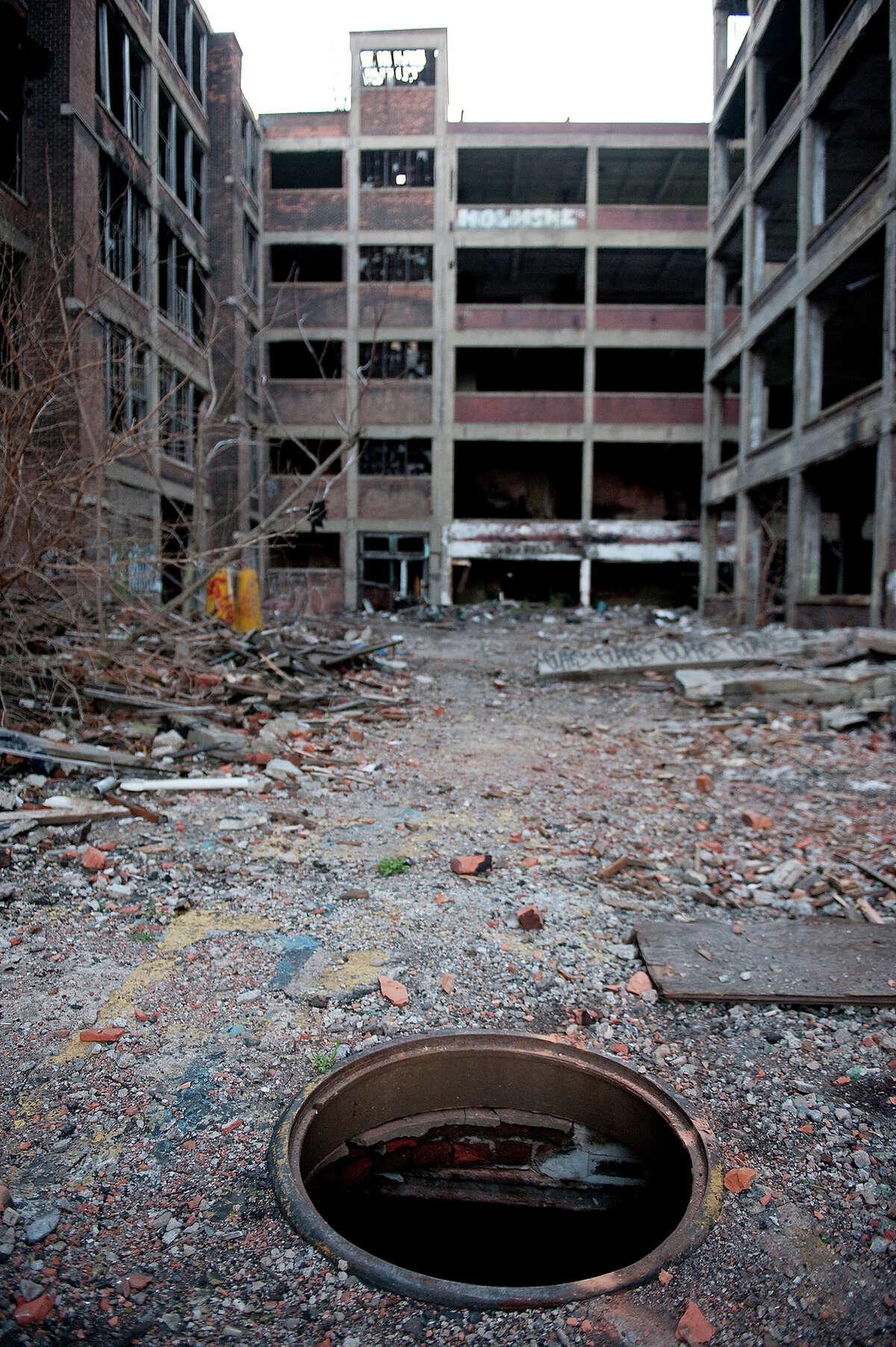 The abandoned buildings of Detroit