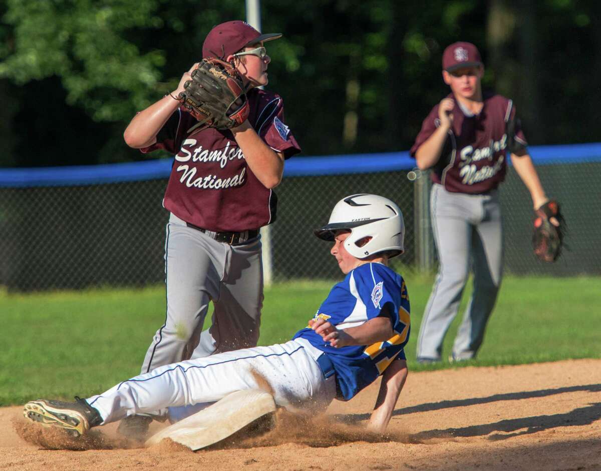 Stamford National hits six homers to eliminate Seymour