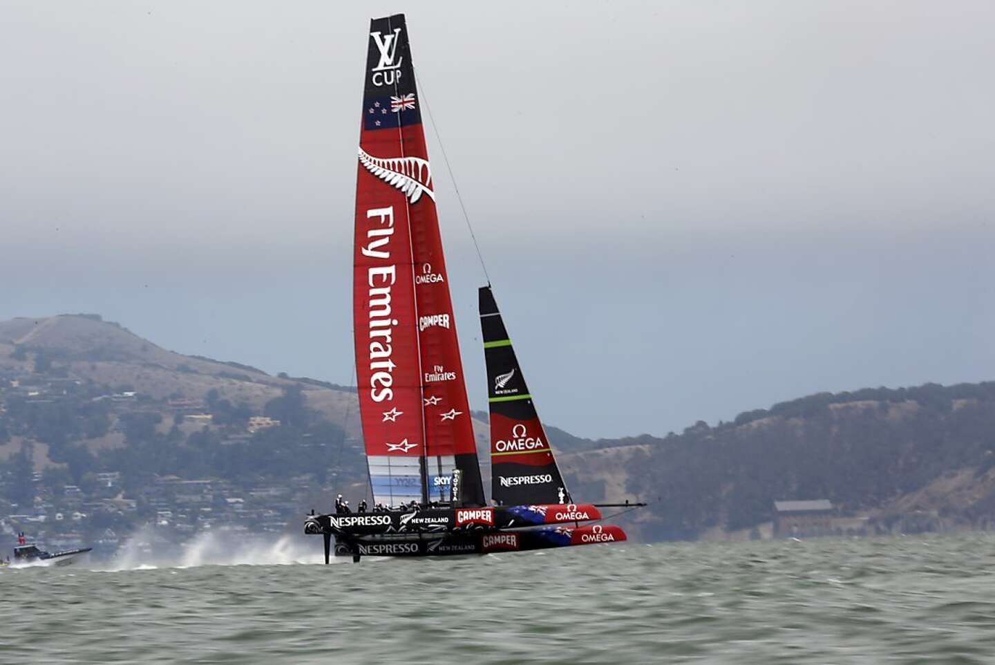 New Zealand makes fastest Vuitton Cup run yet