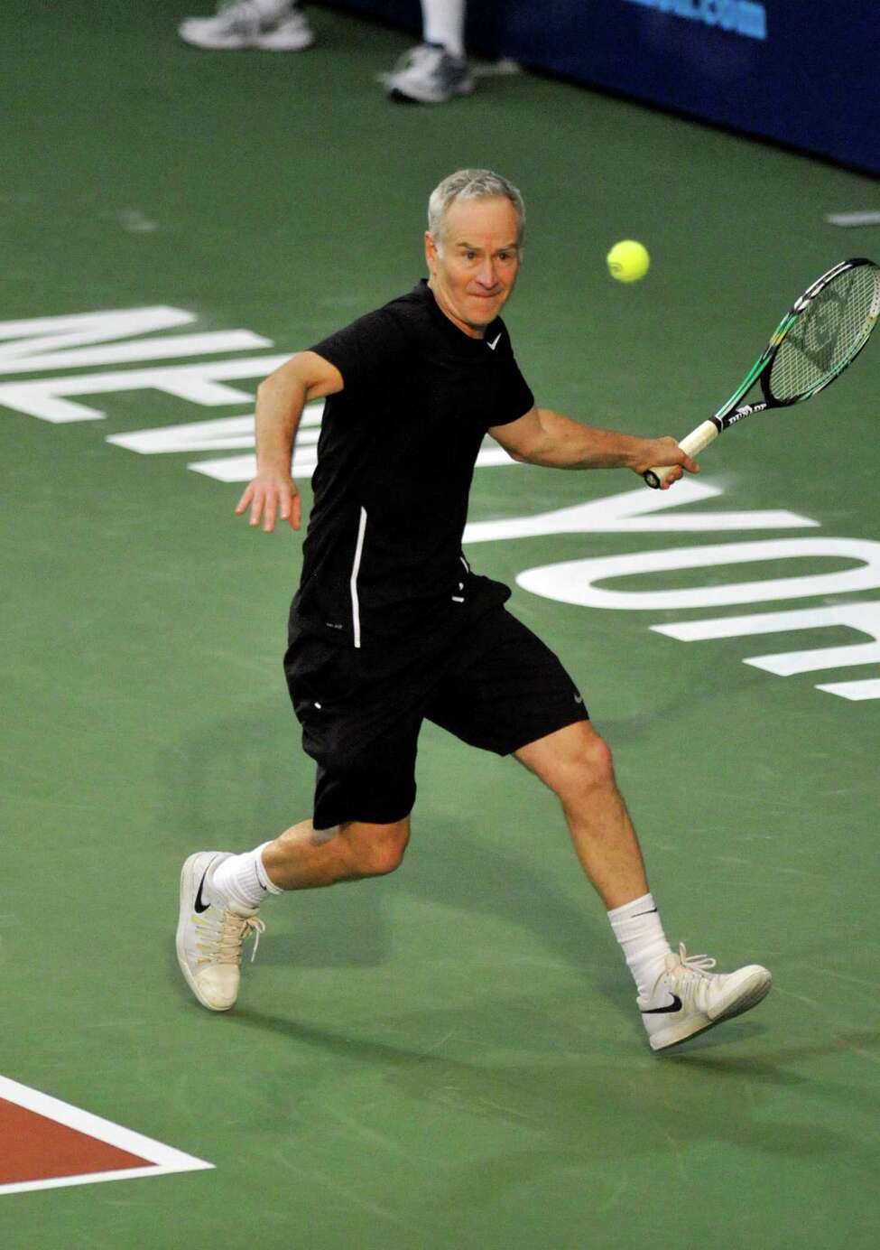 McEnroe puts on a show