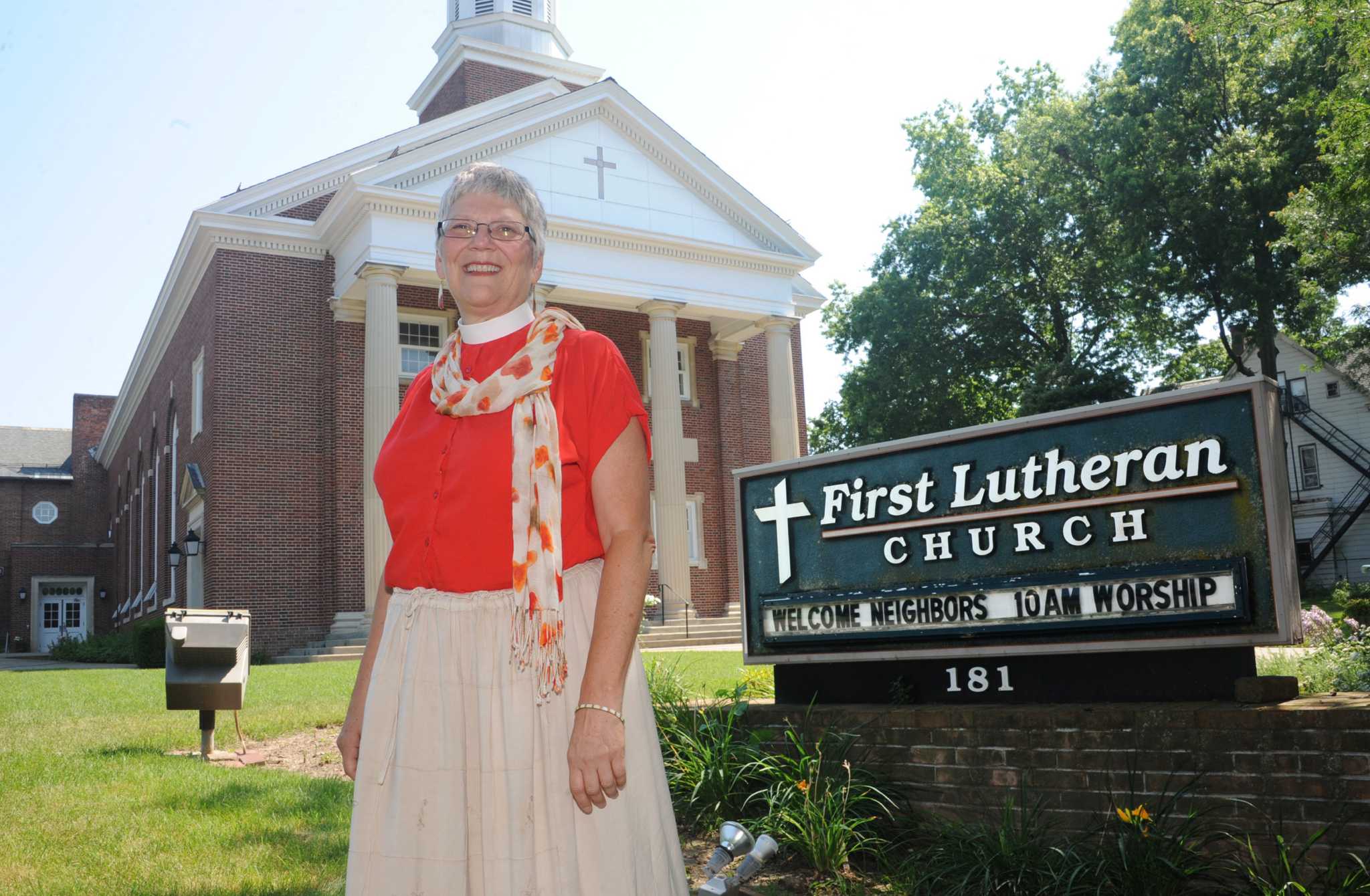 Faces of Faith: Al fresco service at Albany church