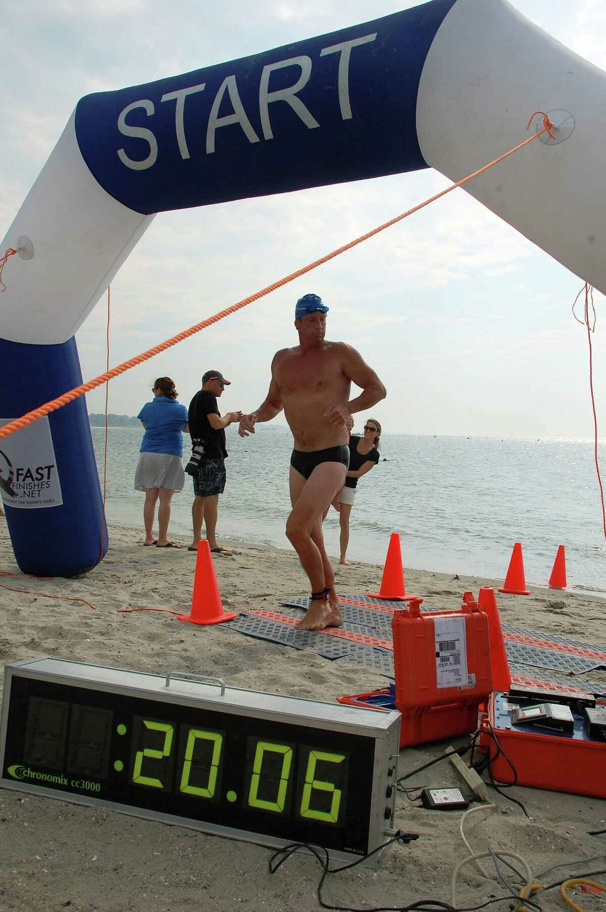 Westport Y's Point-to-Point Swim: Plunging into a summertime tradition