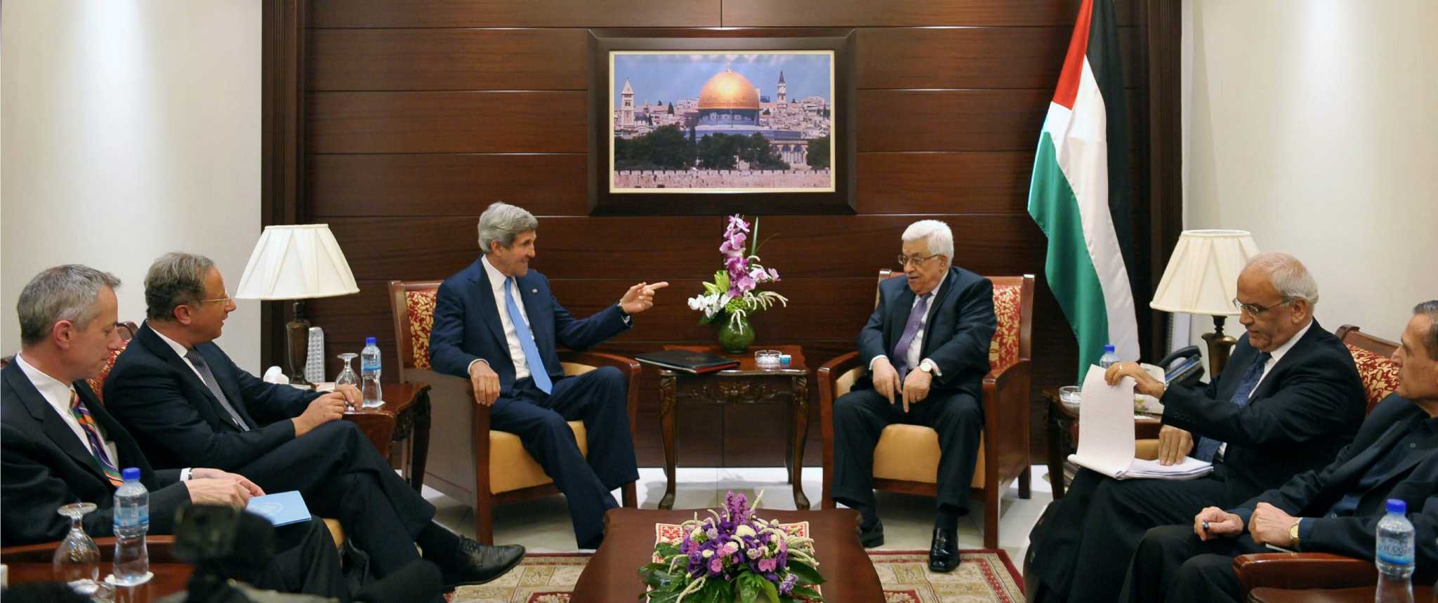 Palestinians: US says 1967 lines basis for talks