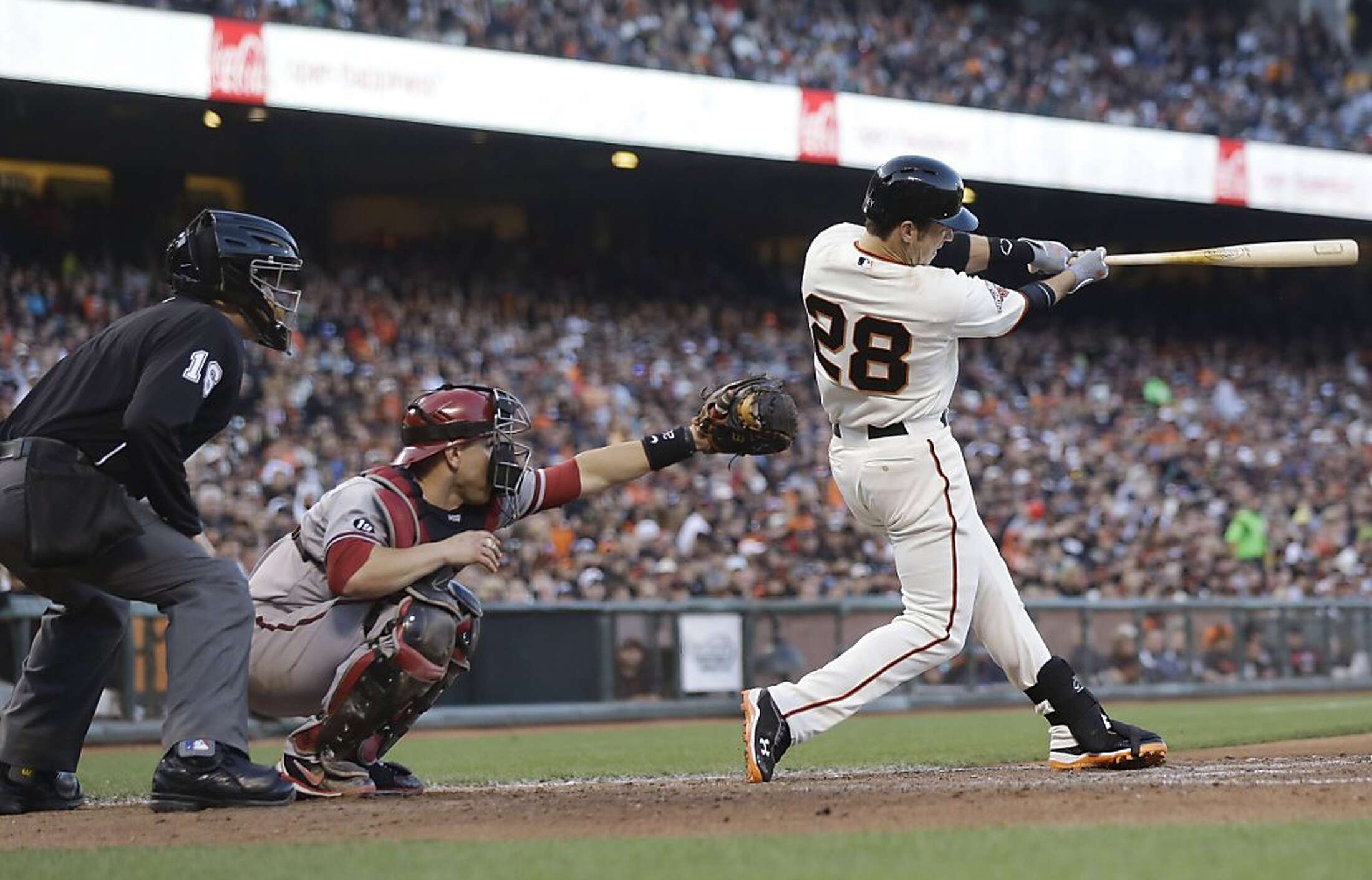 Cain returns to normal as S.F. wins again