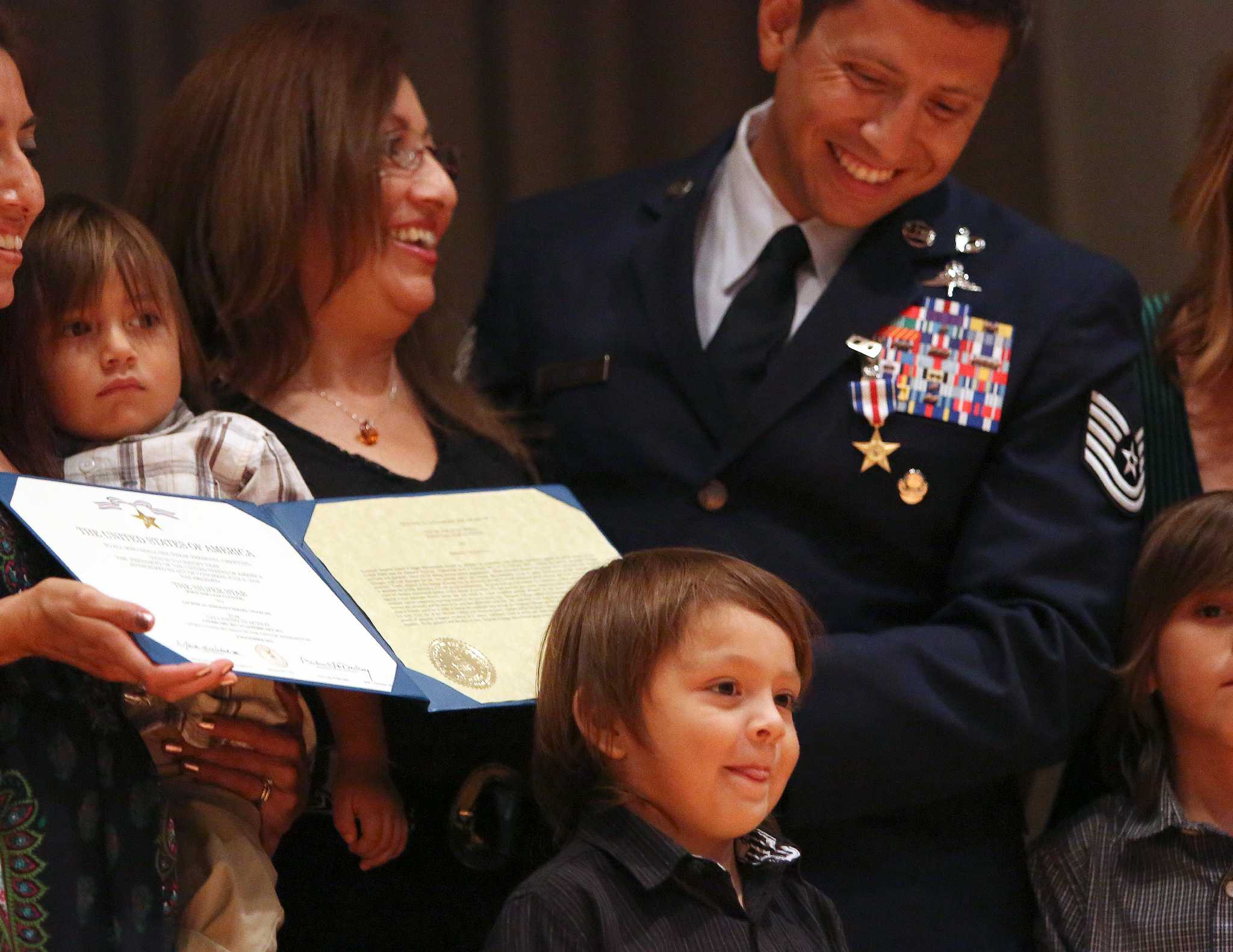 Airman awarded a second Silver Star