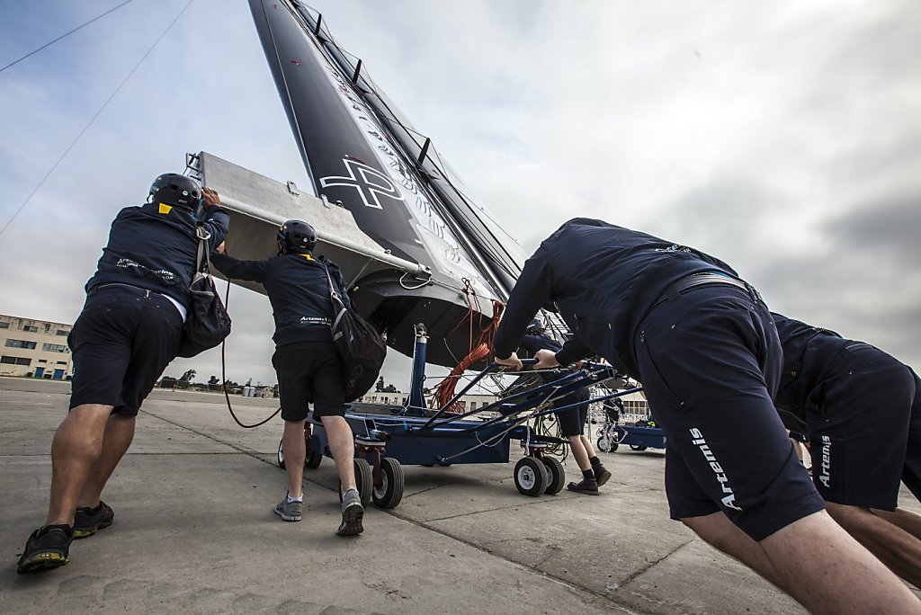 Artemis launches replacement boat