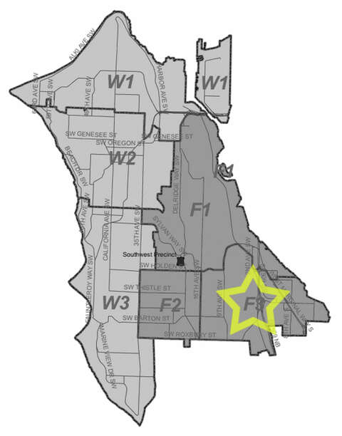 Which Seattle neighborhoods have the most car break-ins?
