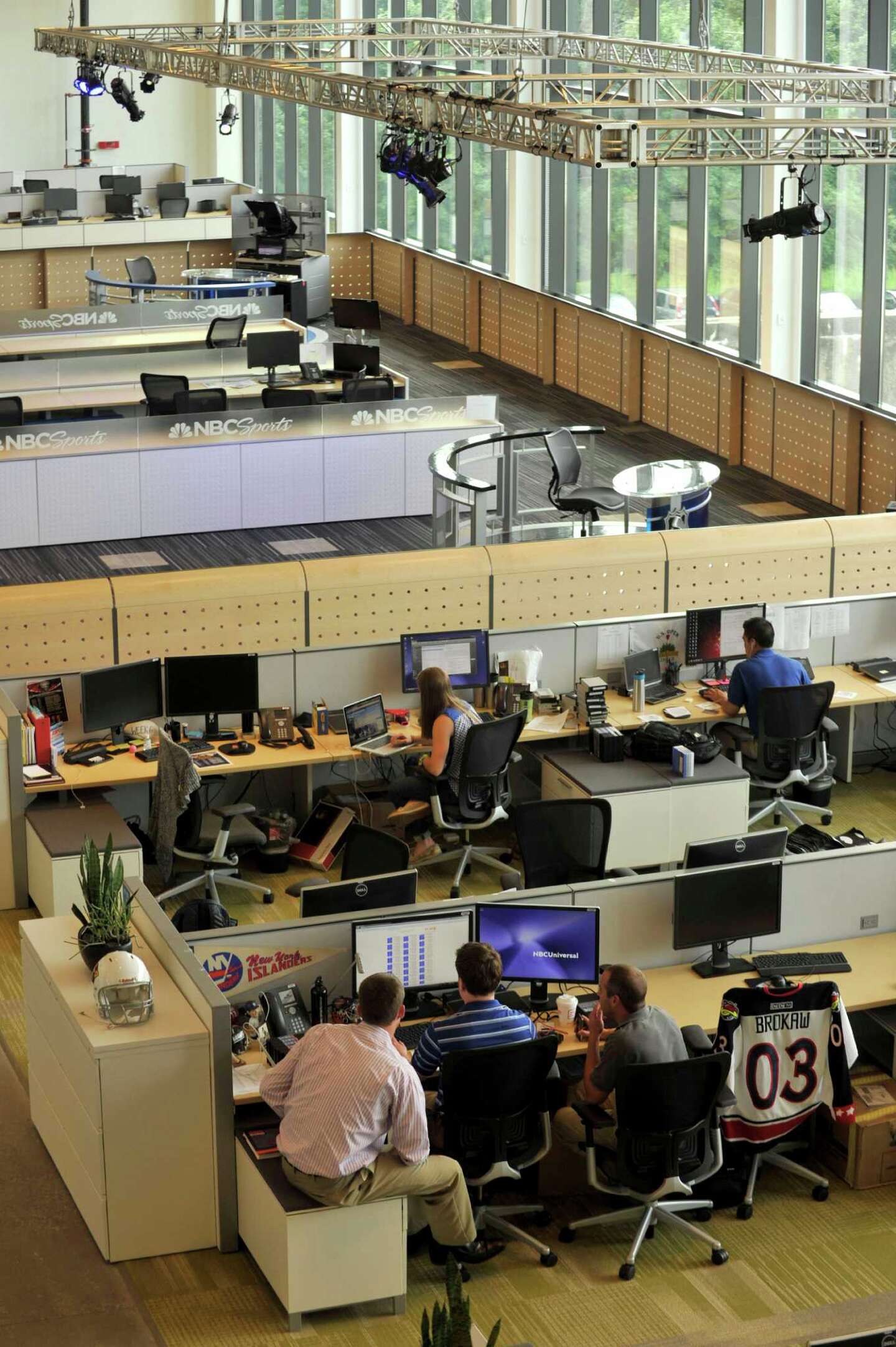 NBC Sports celebrates its Stamford facility